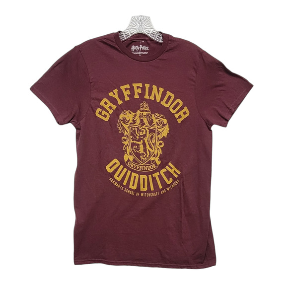 Red | Shirts | Harry Potter Gryffindor Quidditch Tshirt Hogwarts School ...